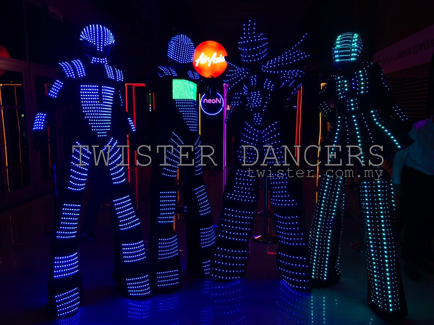 Led Stilt Walkers l Malaysia Event Talents Supply - Twister Dance Academy